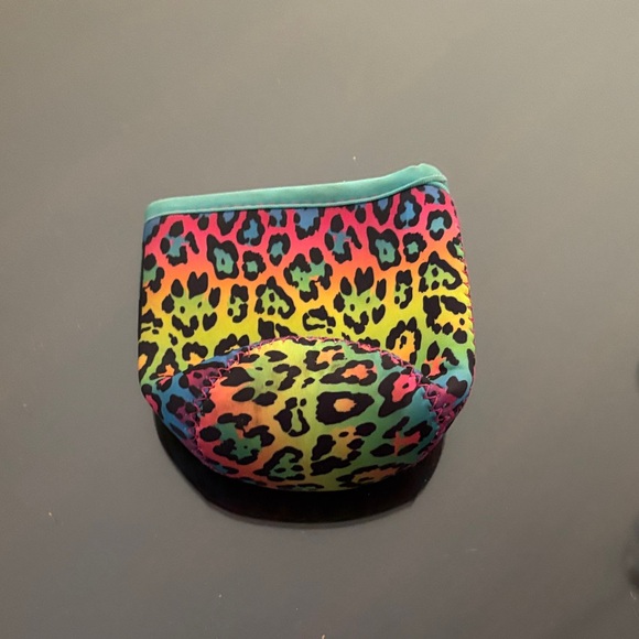 Other | Colorful Leopard Print Java Sok Lisa Frank Style | Poshmark